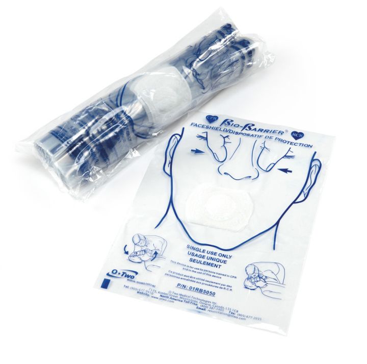 CPR Bio-Barrier, Training Face Shields - Keyport Medical