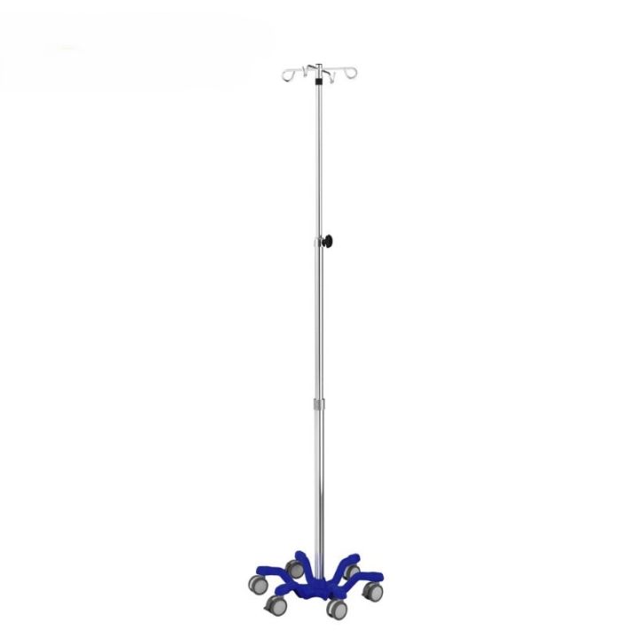 3-Section Heavy Duty Infusion Pump Stand (22” Cast Iron Base) - Keyport ...
